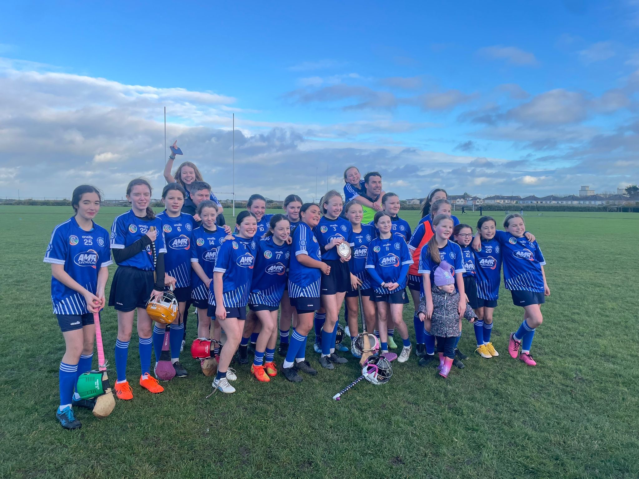 U13 Camogie Shield win – Crumlin GAA
